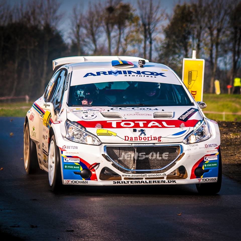 Motorsporten.dk - Rally - Rallyeliten tester biler ved Struer